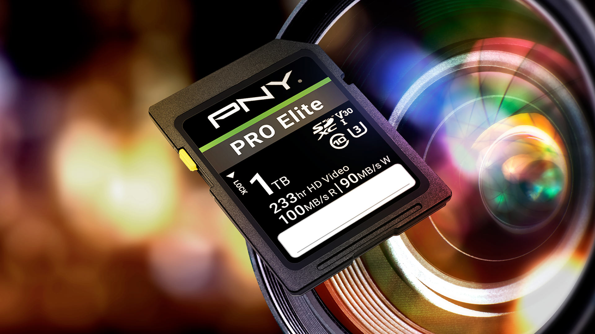 1TB PRO Elite SDXC Flash Memory Card | pny.com